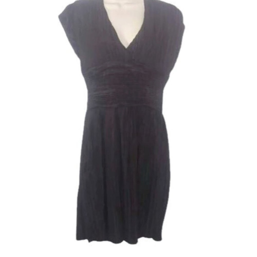 Vintage Ala Carte California All Over Pleated Black T… - Gem